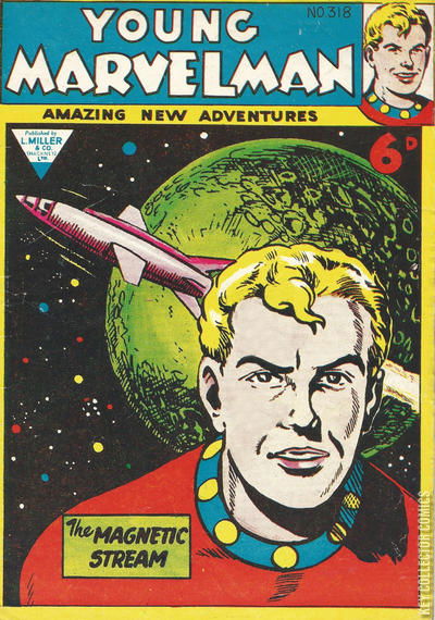 Young Marvelman #318 UK Edition Published January 1954