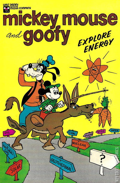 Mickey Mouse & Goofy Explore Energy by Dell | Key Collector Comics