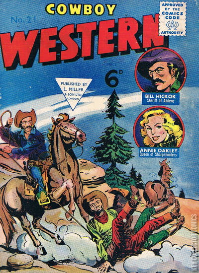 Cowboy Western Comics #21 UK Edition Published January