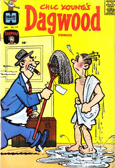 Chic Young's Dagwood Comics #117 Published January 1961