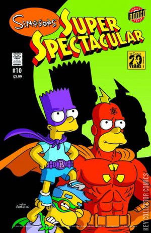 Simpsons Super Spectacular #10 Published January 2010