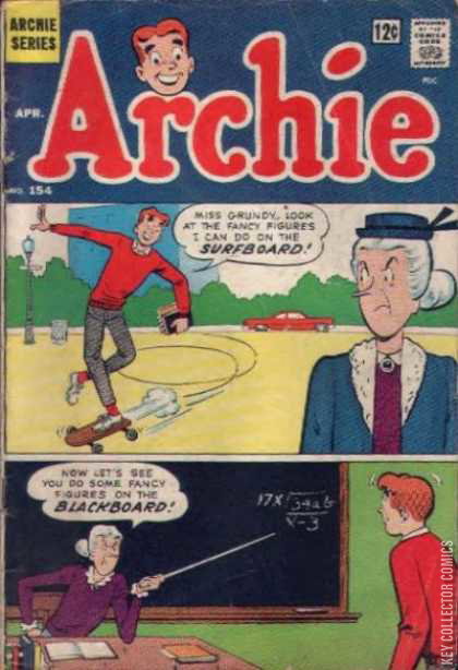 Archie Comics #154 Published April 1965 | Key Collector