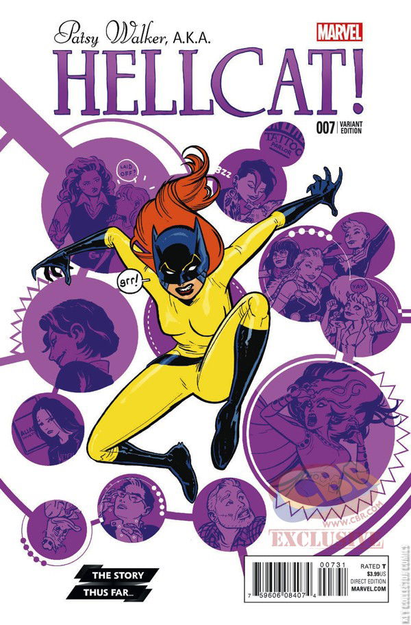 Patsy Walker, A.K.A. Hellcat #7 Variant Published June
