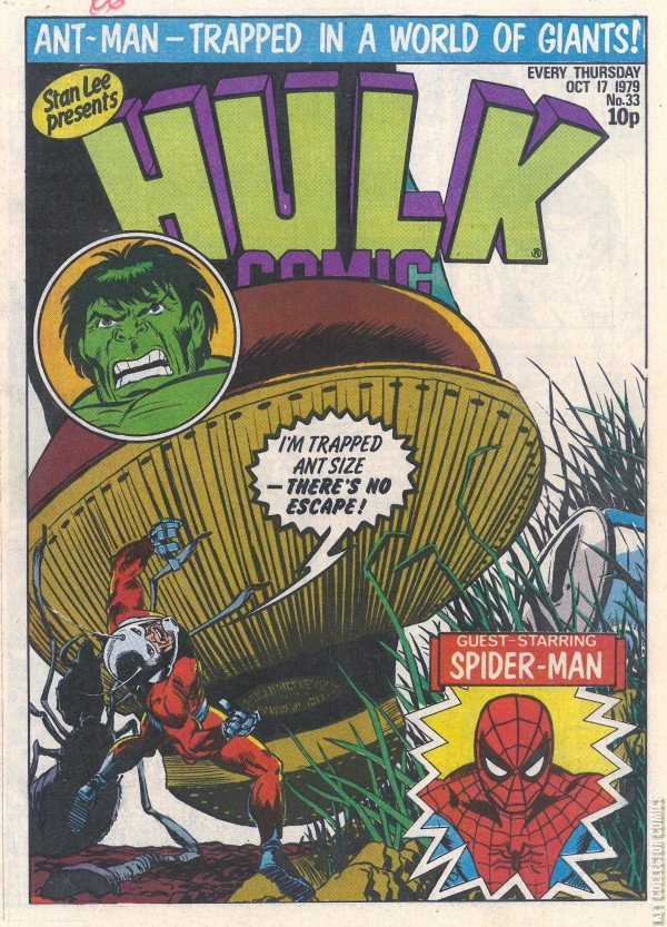 Hulk Comic #33 Published October 1979 | Key Collector Comics