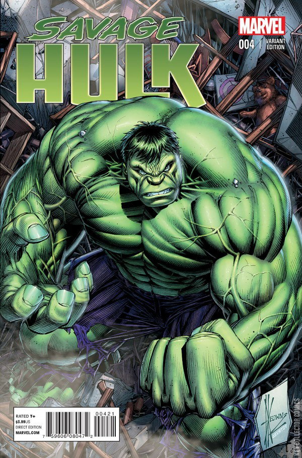 Savage Hulk #4 Variant Published September 2014 | Key