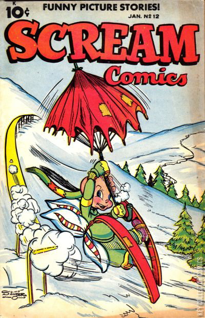 Scream Comics #12 Published January 1947 | Key Collecto