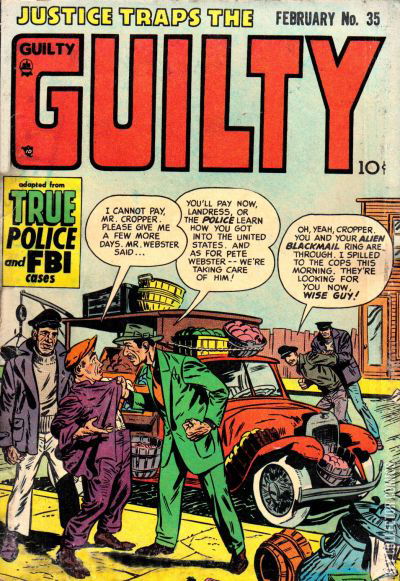 Justice Traps the Guilty #35 Published February 1952