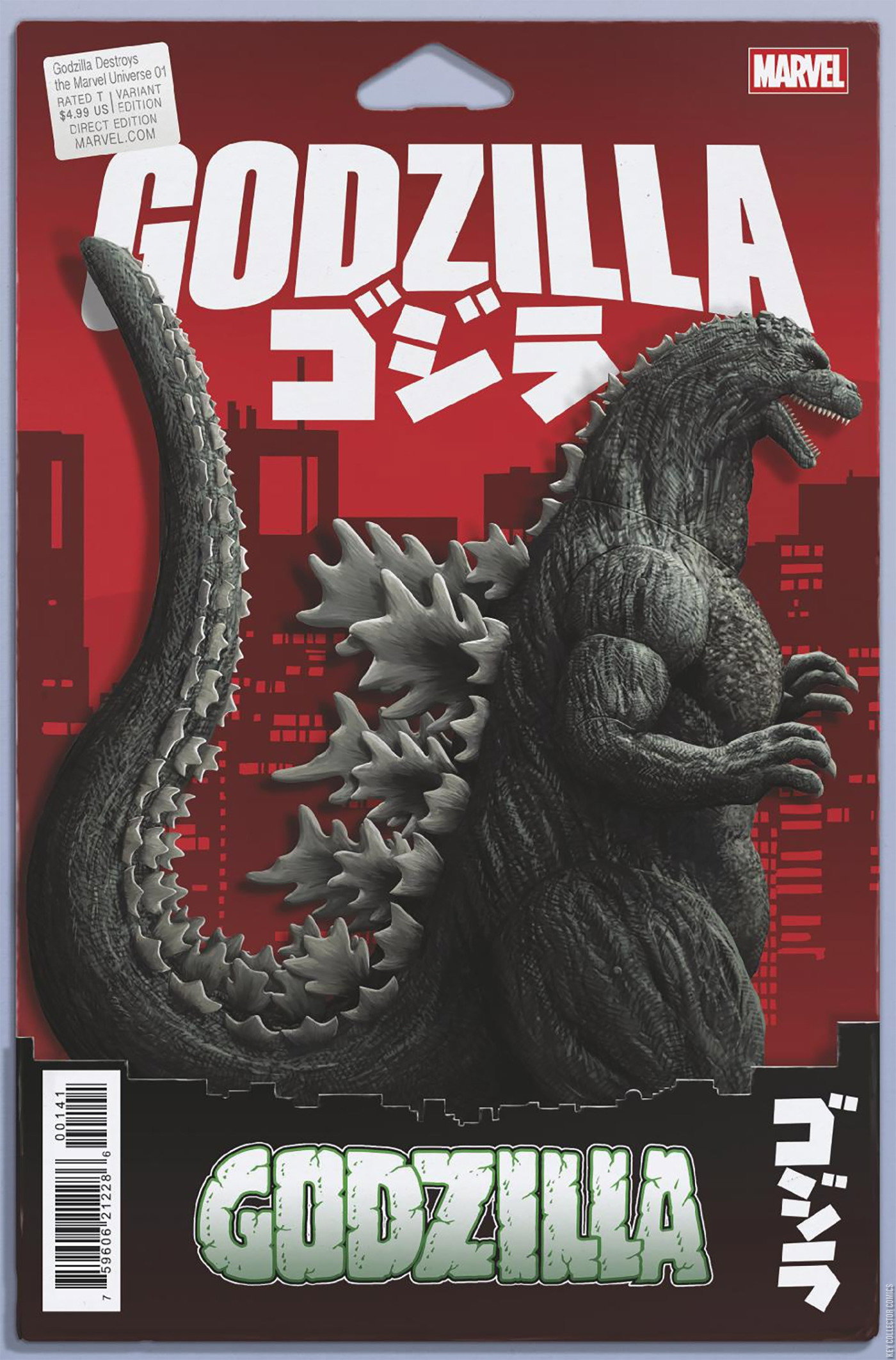 Godzilla Destroys the Marvel Universe #1 Published July 202