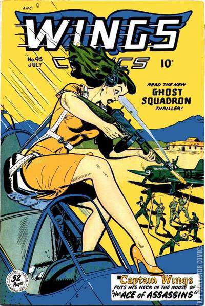 Wings Comics #95 Published July 1948 | Key Collector Comics
