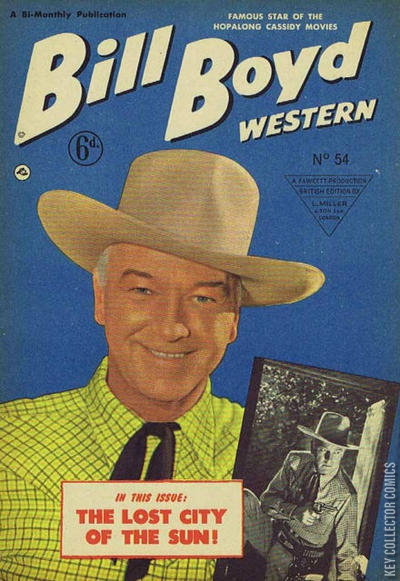 Bill Boyd Western #54 Published January 1950 | Key Col