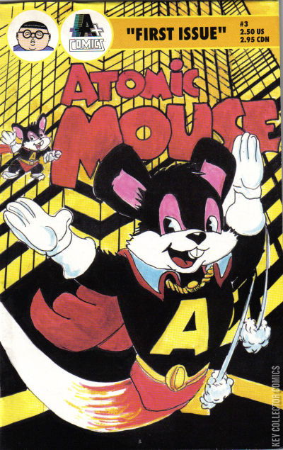 Atomic Mouse #1 Published January 1990 | Key Collector