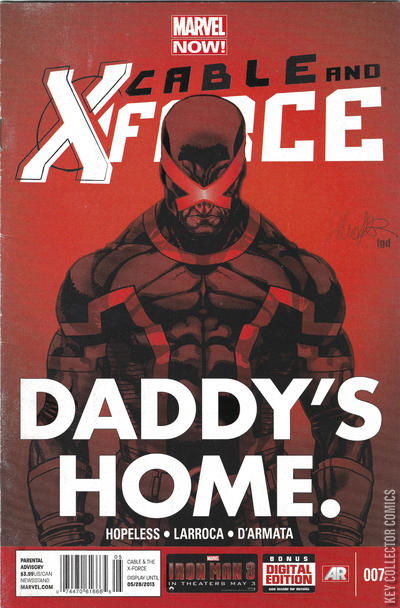 Cable and X-Force #7 Newsstand Published January 2013