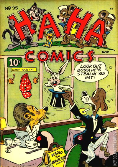 Ha Ha Comics #35 Published November 1946 | Key Collecto