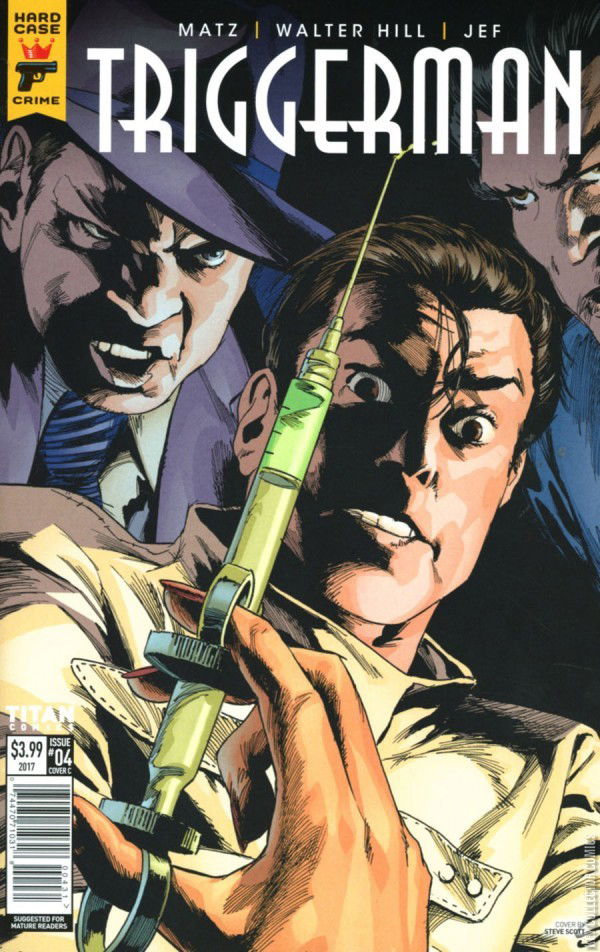 Triggerman #4 Variant Published January 2017 | Key Col