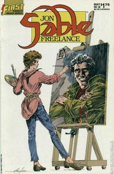 Jon Sable Freelance #36 Published May 1986 | Key Collec