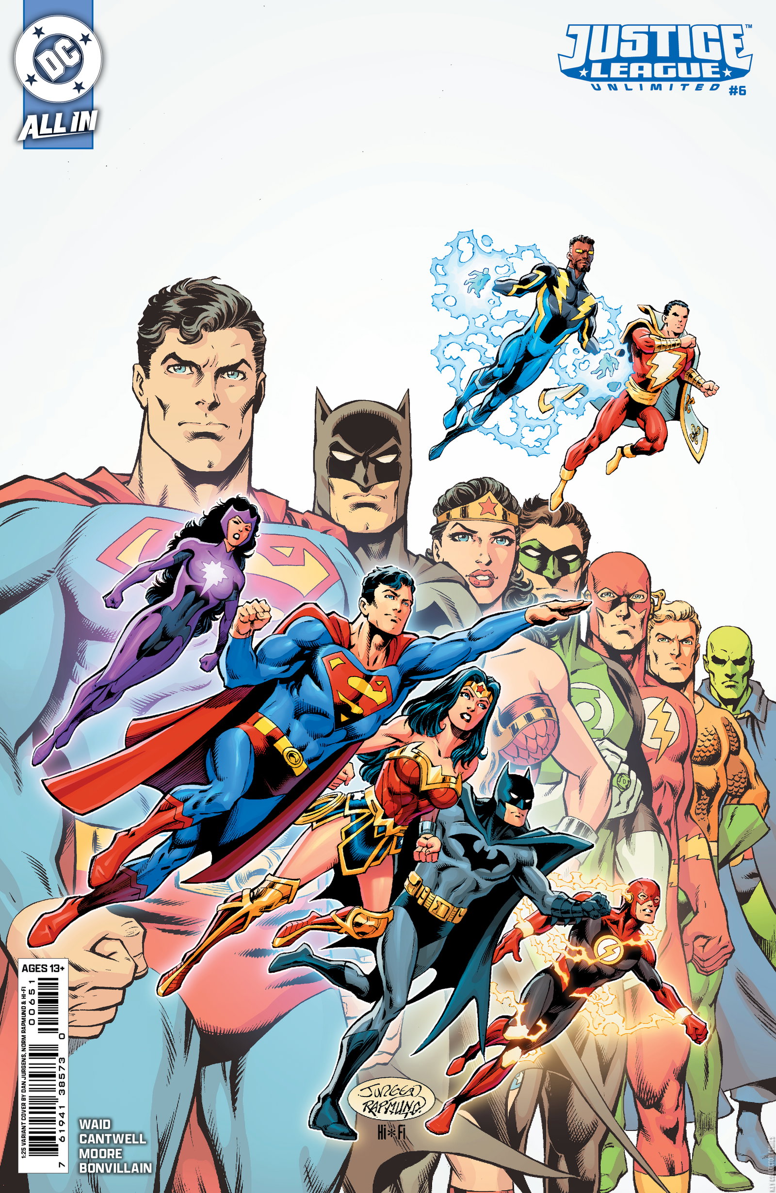 Justice League Unlimited #6 Published April 2025 | Key