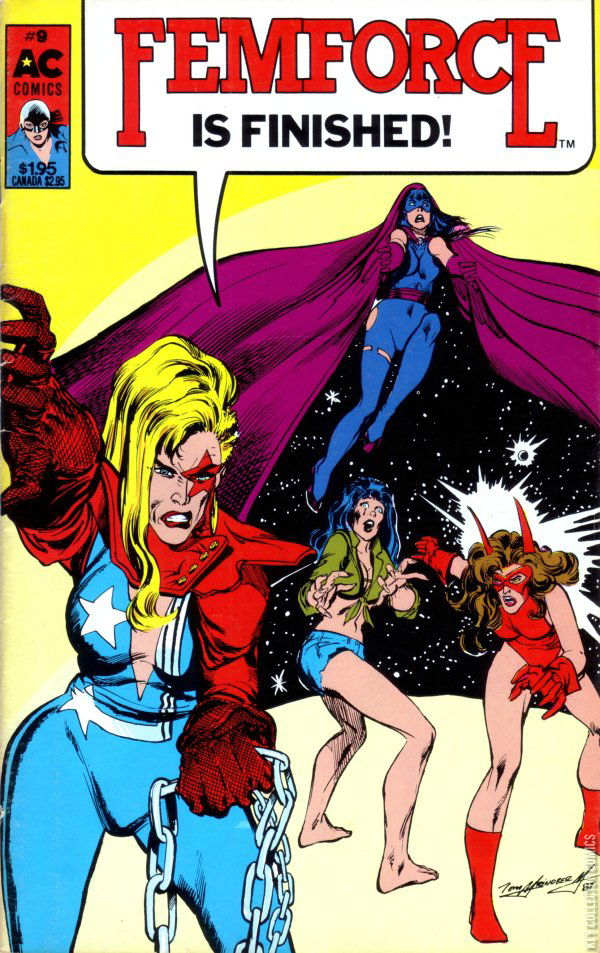 FemForce #9 Published August 1987 | Key Collector Comics