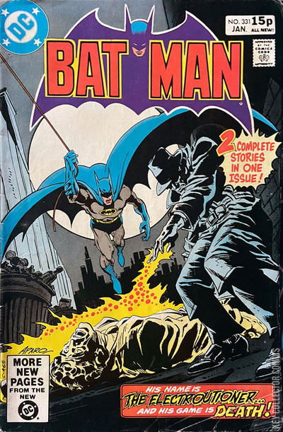 Batman #331 UK Edition Published January 1981 | Key Co