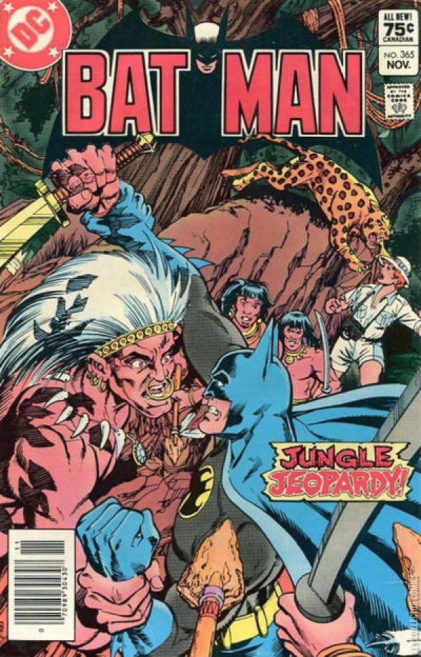 Batman #365 Canadian Published November 1983 | Key Col