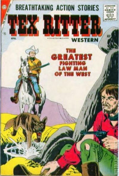 Tex Ritter Western #40 Published April 1958 | Key Colle