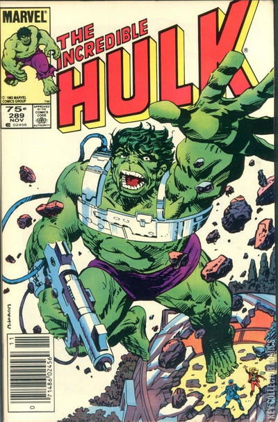 Incredible Hulk #289 Canadian Published November 1983