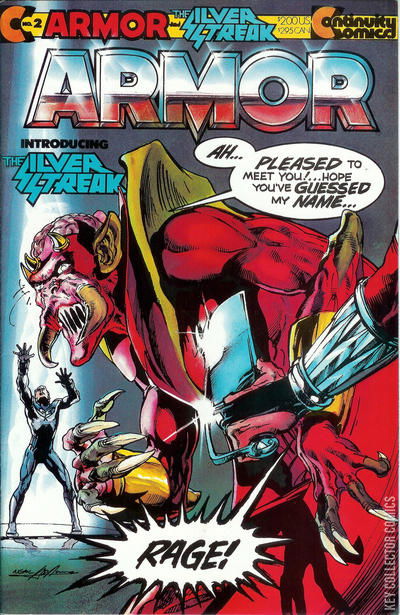 Armor #2 Published June 1986 | Key Collector Comics