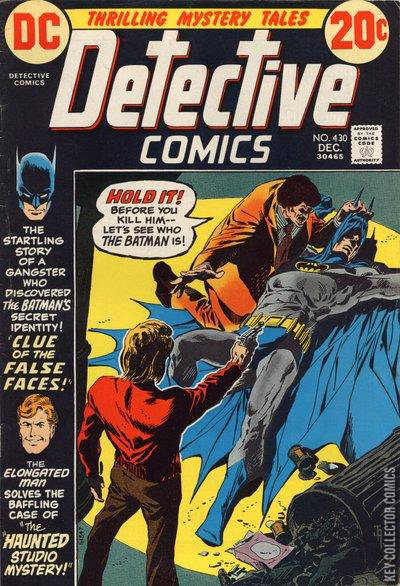 Detective Comics #430 Published December 1972 | Key Col