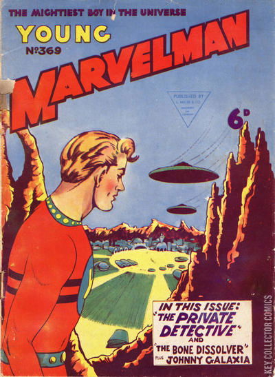 Young Marvelman #369 UK Edition Published January 1954