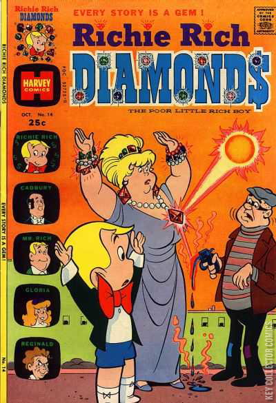 Richie Rich Diamonds #14 Published October 1974 | Key C