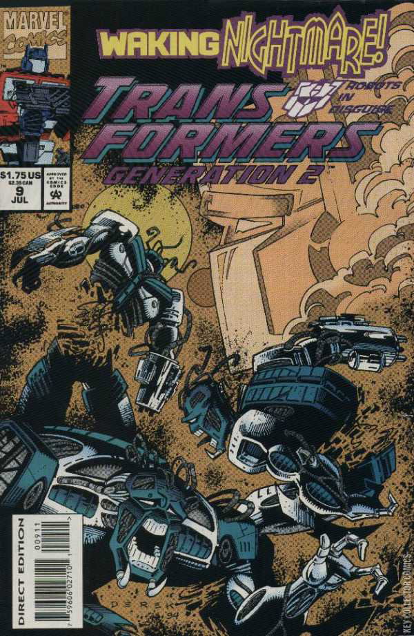 Transformers: Generation 2 #9 Published July 1994 | Key
