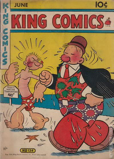 King Comics #134 Published June 1947 | Key Collector Comics