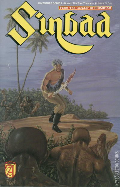 Sinbad #2 Published December 1989 | Key Collector Comics