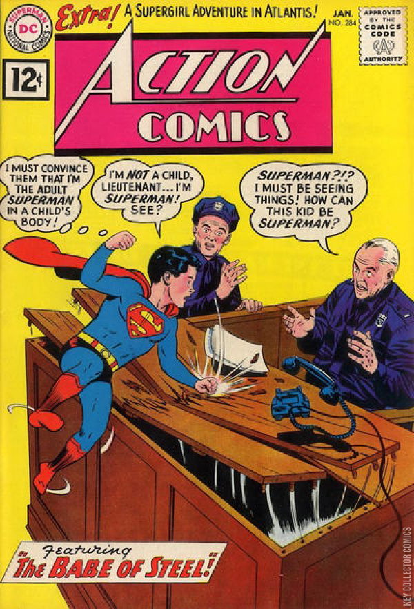 Action Comics #284 Published November 1961 | Key Collec