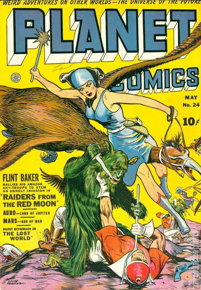 Planet Comics #24 Published May 1943 | Key Collector Comics