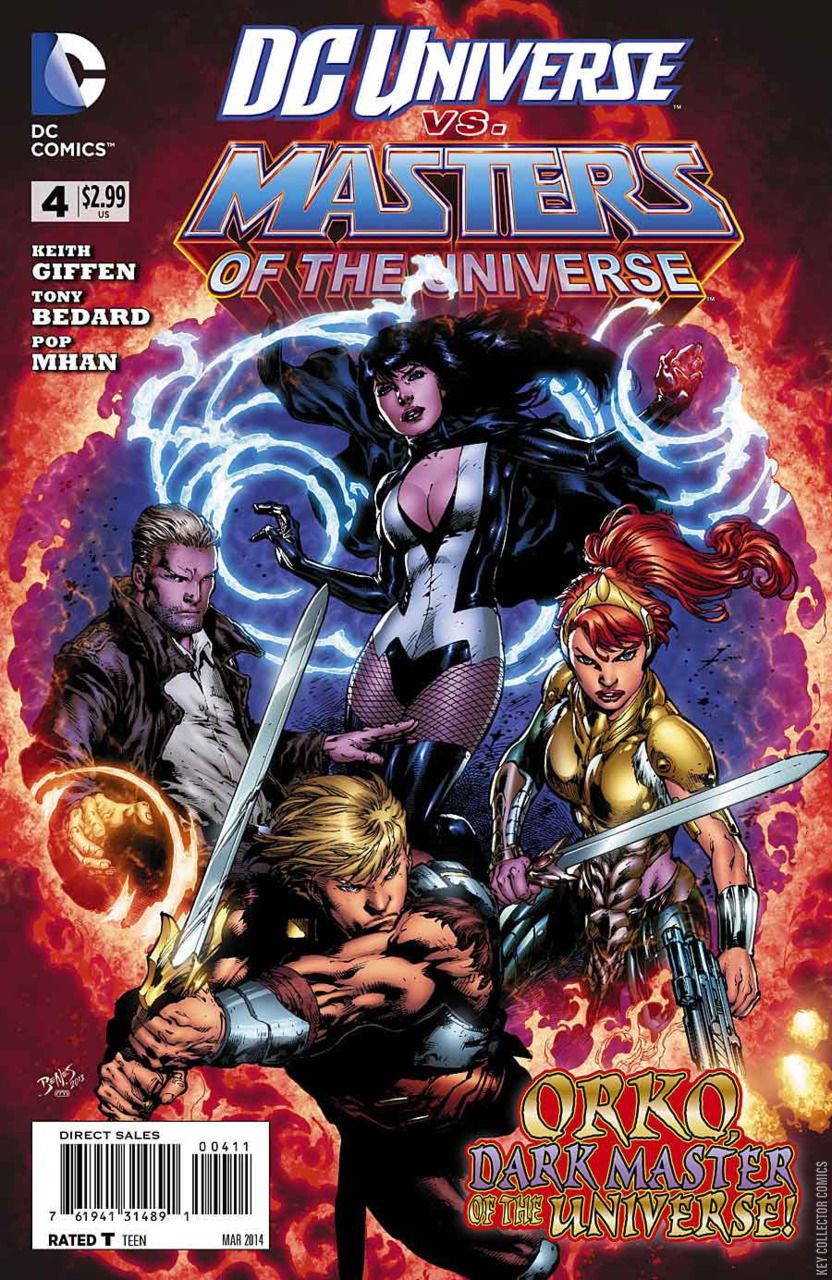 DC Universe vs. Masters of the Universe #4 Published January