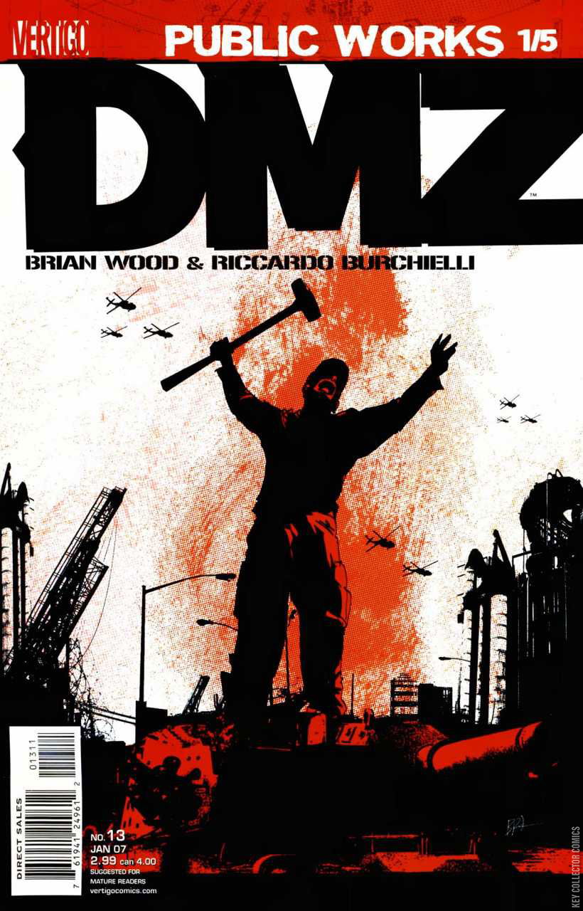 DMZ #13 Published November 2006 | Key Collector Comics