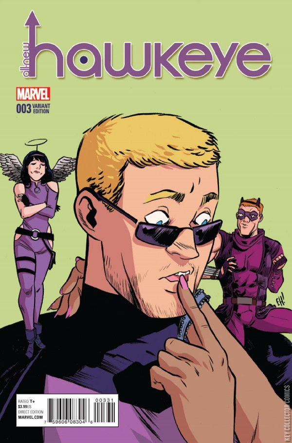 All-New Hawkeye #3 Variant Published January 2016 | Ke