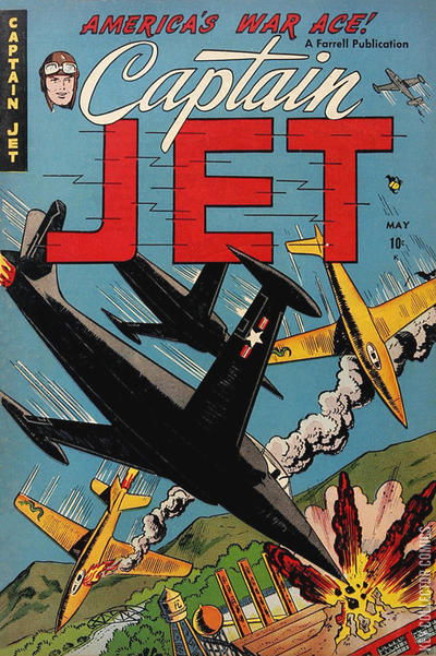 Captain Jet by Farrell | Key Collector Comics