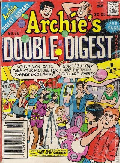Archie Double Digest #36 Published September 1988 | Key