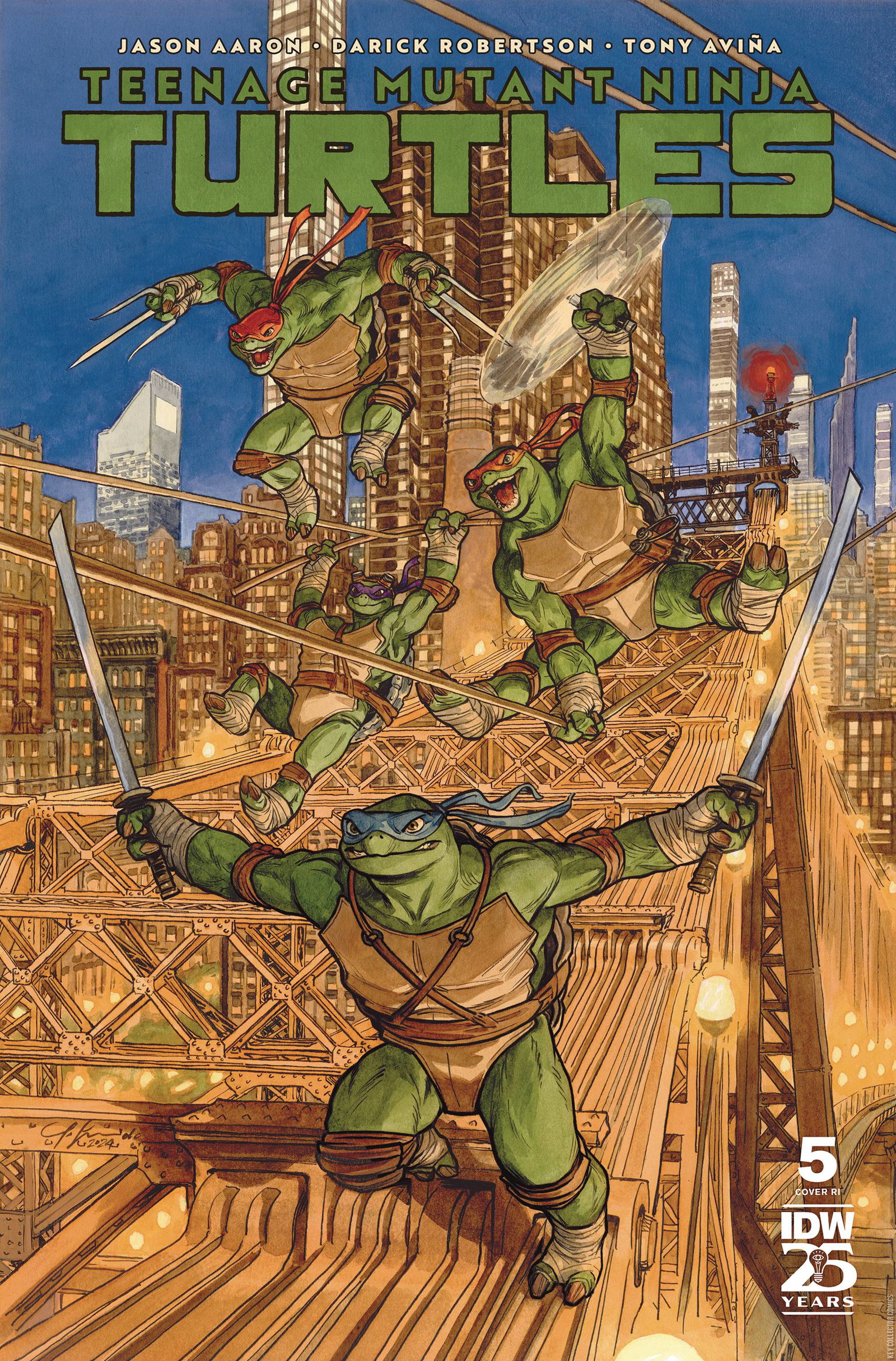 Teenage Mutant Ninja Turtles #5 Published December 202