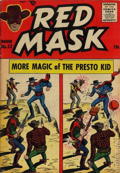 Red Mask #52 Published March 1956 | Key Collector Comics
