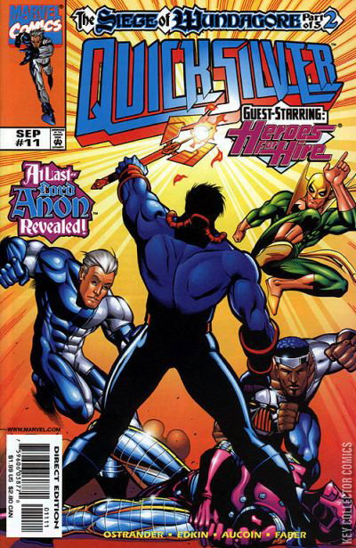 Quicksilver #11 Published July 1998 | Key Collector Comics