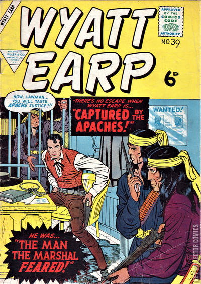 Wyatt Earp by L Miller Son | Key Collector Comics