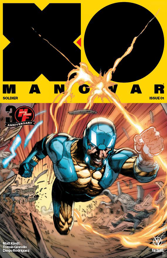 X-O Manowar #1 Exclusive Published March 2017 | Key Co