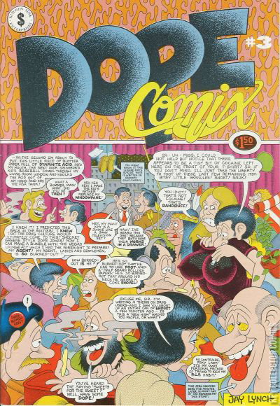 Dope Comix #3 Published June 1981 | Key Collector Comics