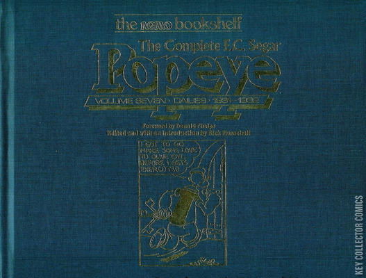 Complete E.C. Segar Popeye #7 Hardcover Published March 198