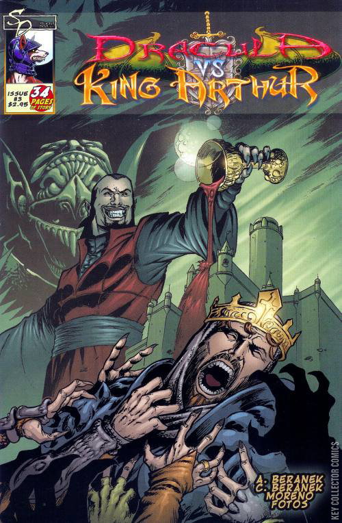 Dracula vs. King Arthur #3 Published December 2005 | Ke