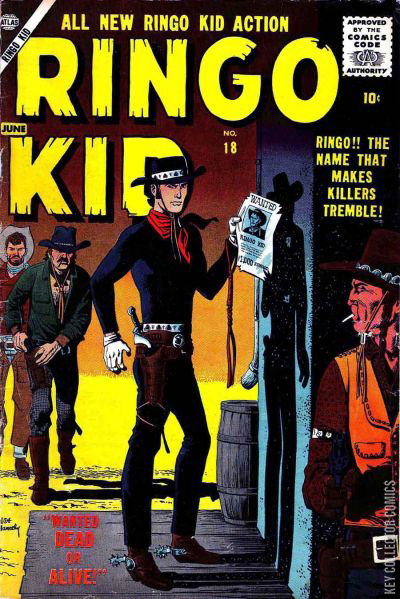 Ringo Kid Western #18 Published June 1957 | Key Collect