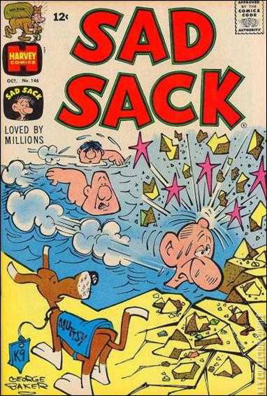 Sad Sack Comics #146 Published December 1969 | Key Coll