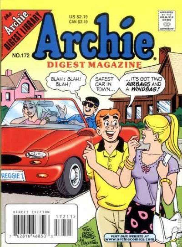 Archie Comics Digest #172 Published June 2000 | Key Col